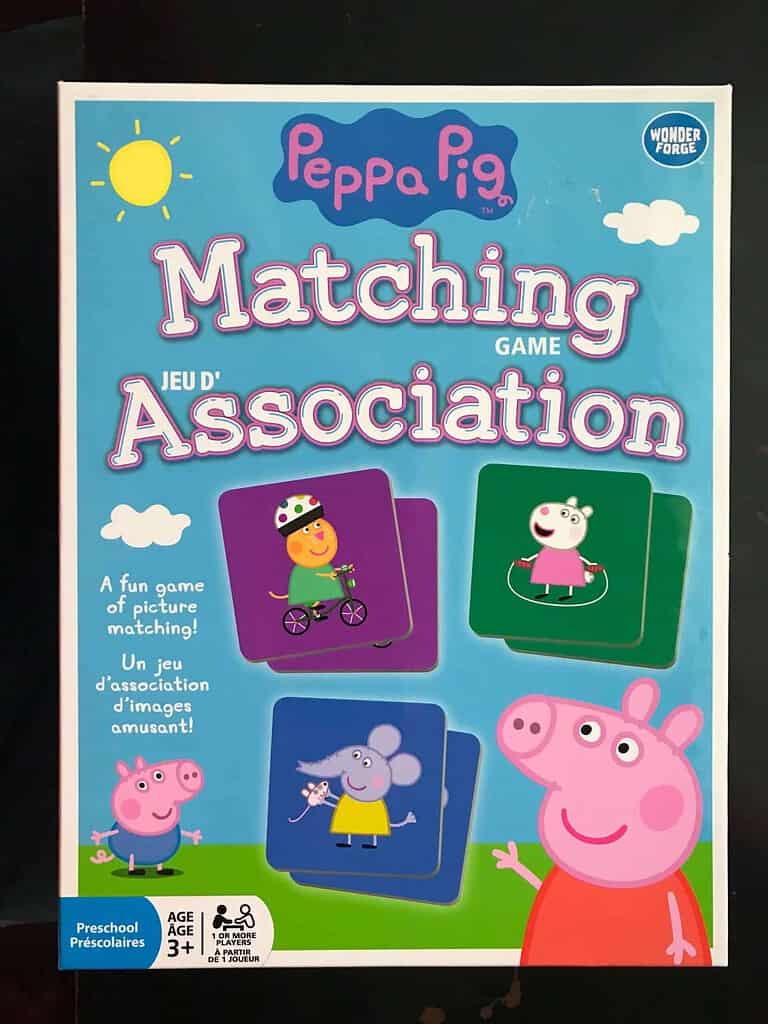Peppa Pig Matching | TherapyGameXchange