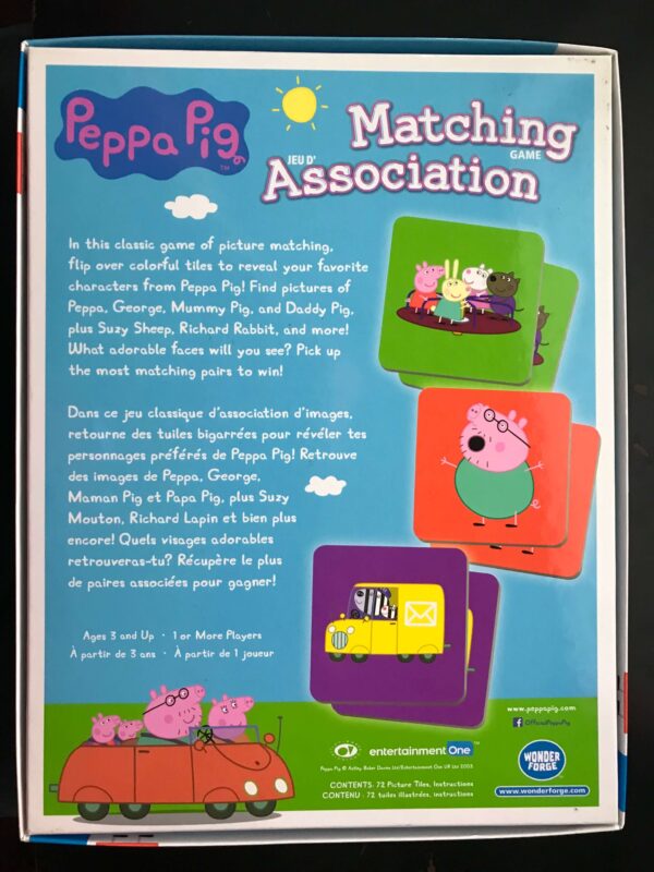 Peppa Pig Matching | TherapyGameXchange