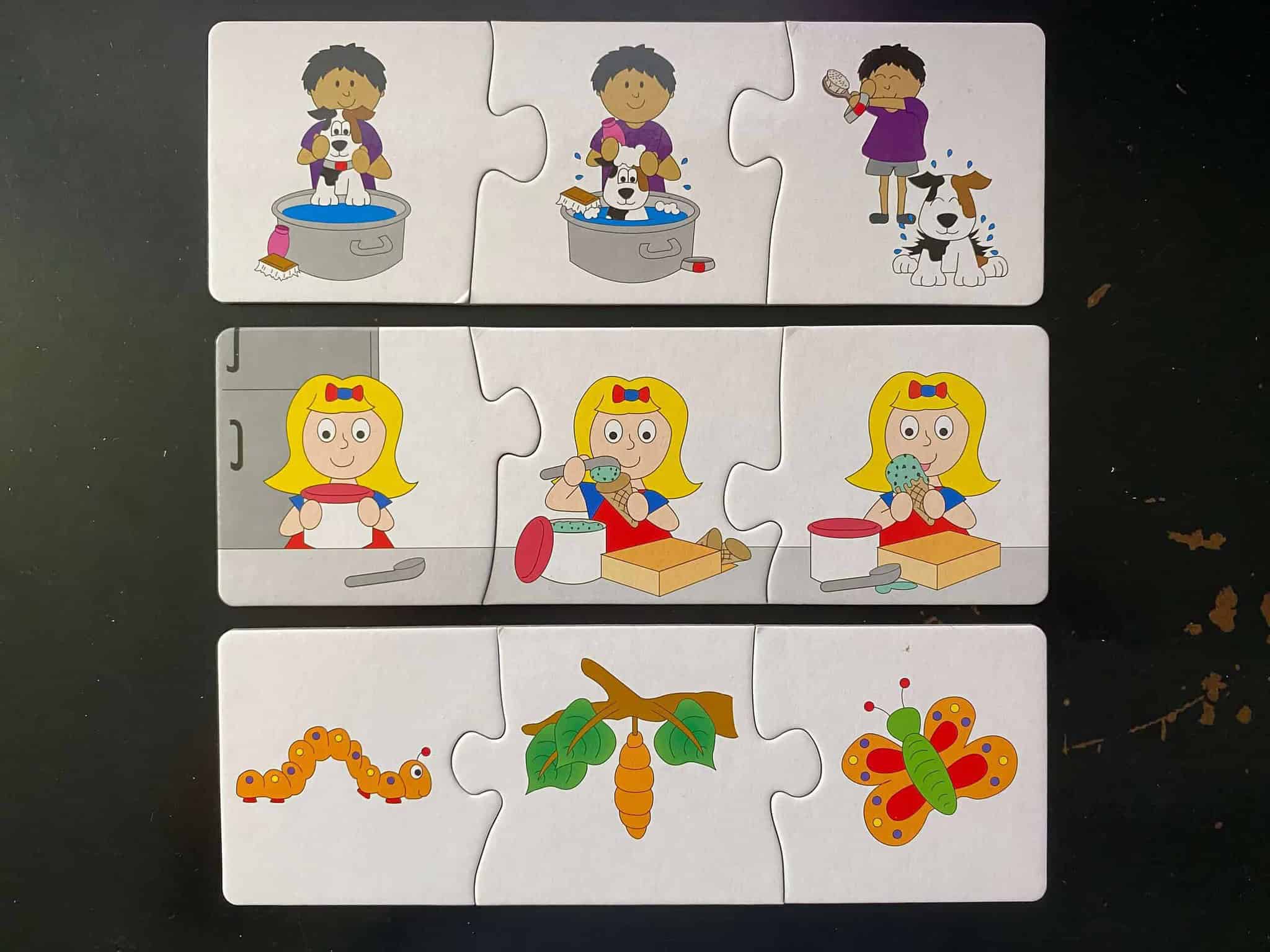 Match It! Sequencing | TherapyGameXchange