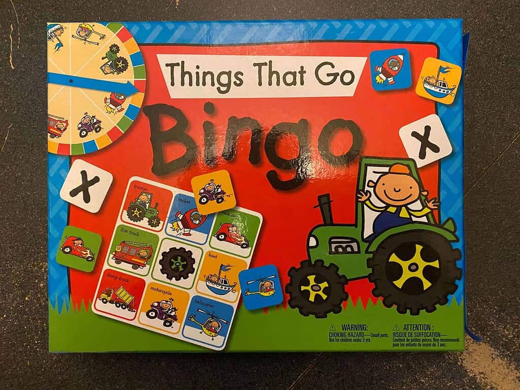Things That Go Bingo | TherapyGameXchange
