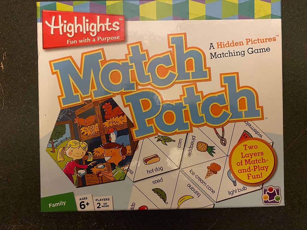 Match Patch Matching Game