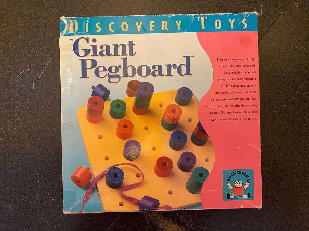 Discovery Toys Giant Pegboard | TherapyGameXchange