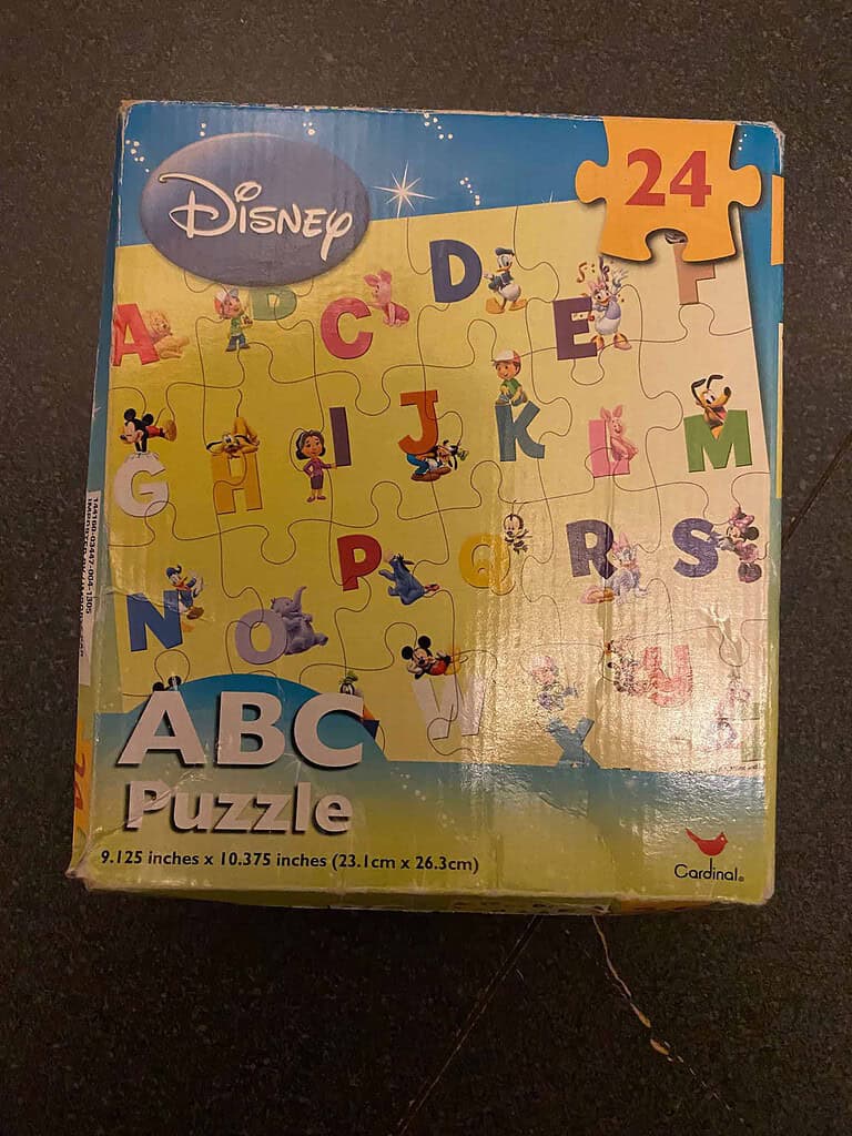 Disney ABC Puzzle | TherapyGameXchange