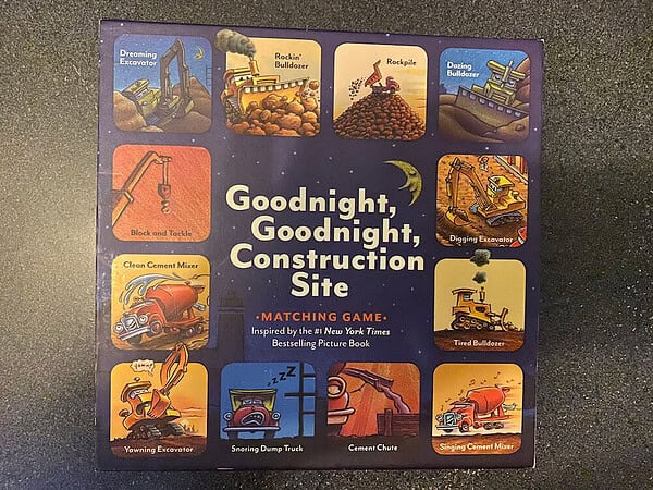 Goodnight, Goodnight, Construction Site | TherapyGameXchange