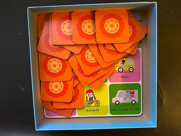 Scholastic Things That Go Bingo | TherapyGameXchange